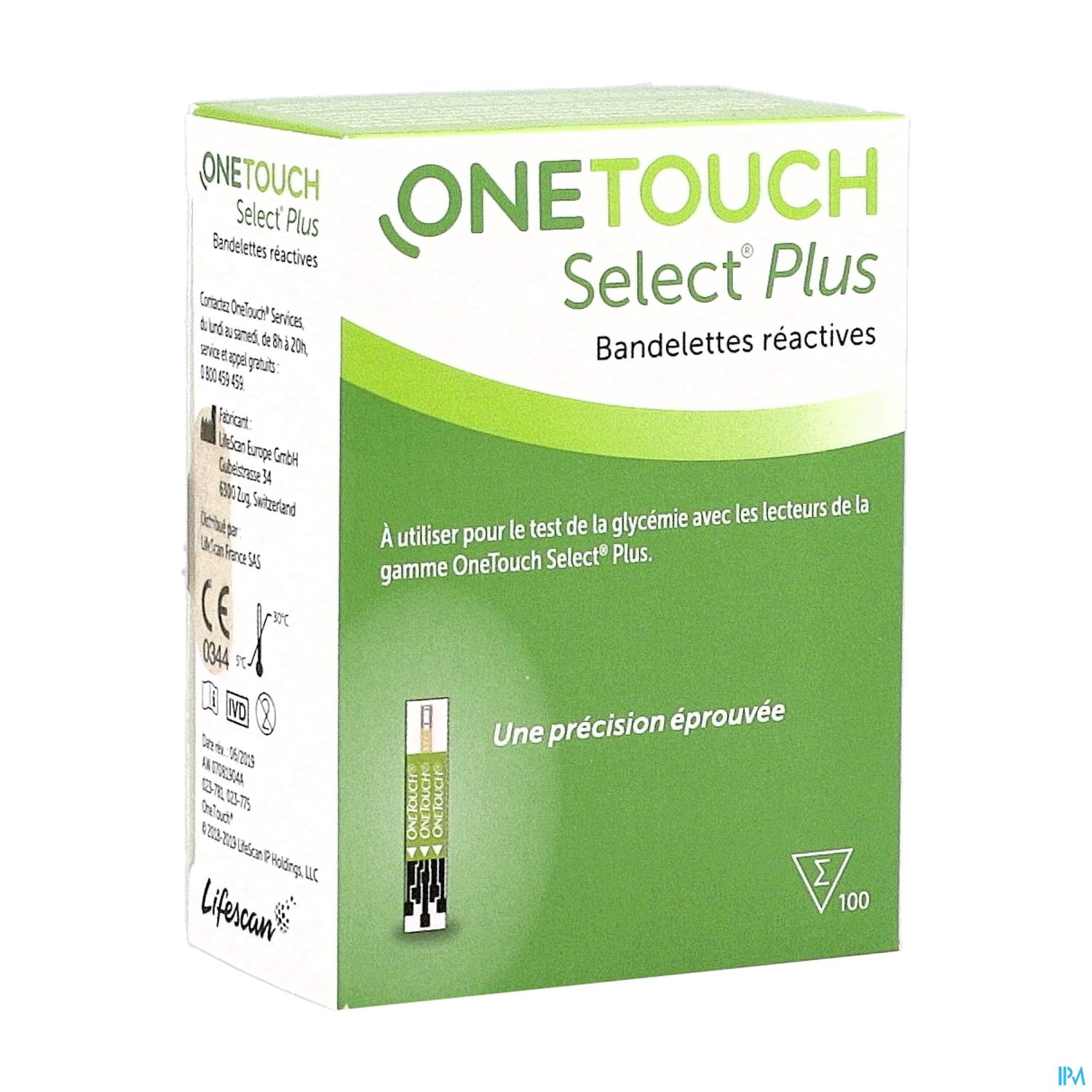 One Touch Select Plus Bandelette 100 • La Trousse de Marie