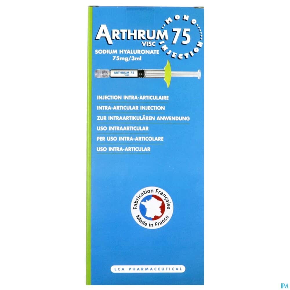 ARTHRUM MONO INJECT 75MG/3ML • La Trousse de Marie